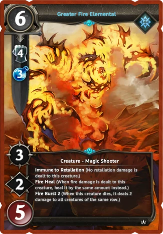 Greater Fire Elemental - Duel of Champions Wiki