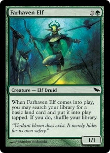 Farhaven Elf | Magic the Gathering: Duels of the Planeswalkers Wiki ...