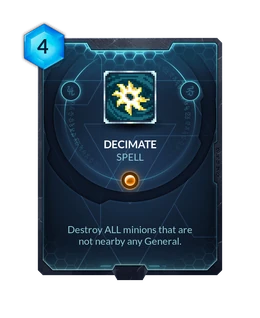 Decimate - Official Duelyst Wiki