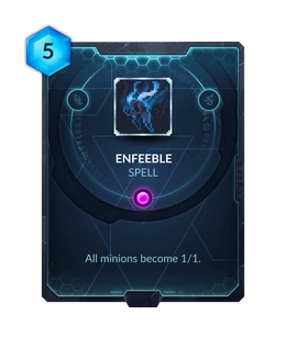 Enfeeble - Official Duelyst Wiki