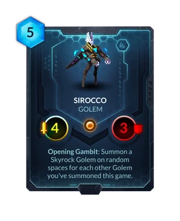 Sirocco - Official Duelyst Wiki