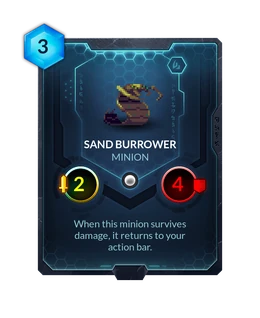 Sand Burrower - Official Duelyst Wiki