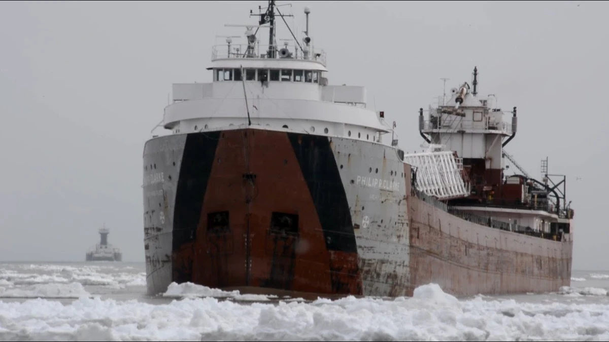 PHILIP R CLARKE First Trip of the Season | Duluth Ships and Places Wiki ...