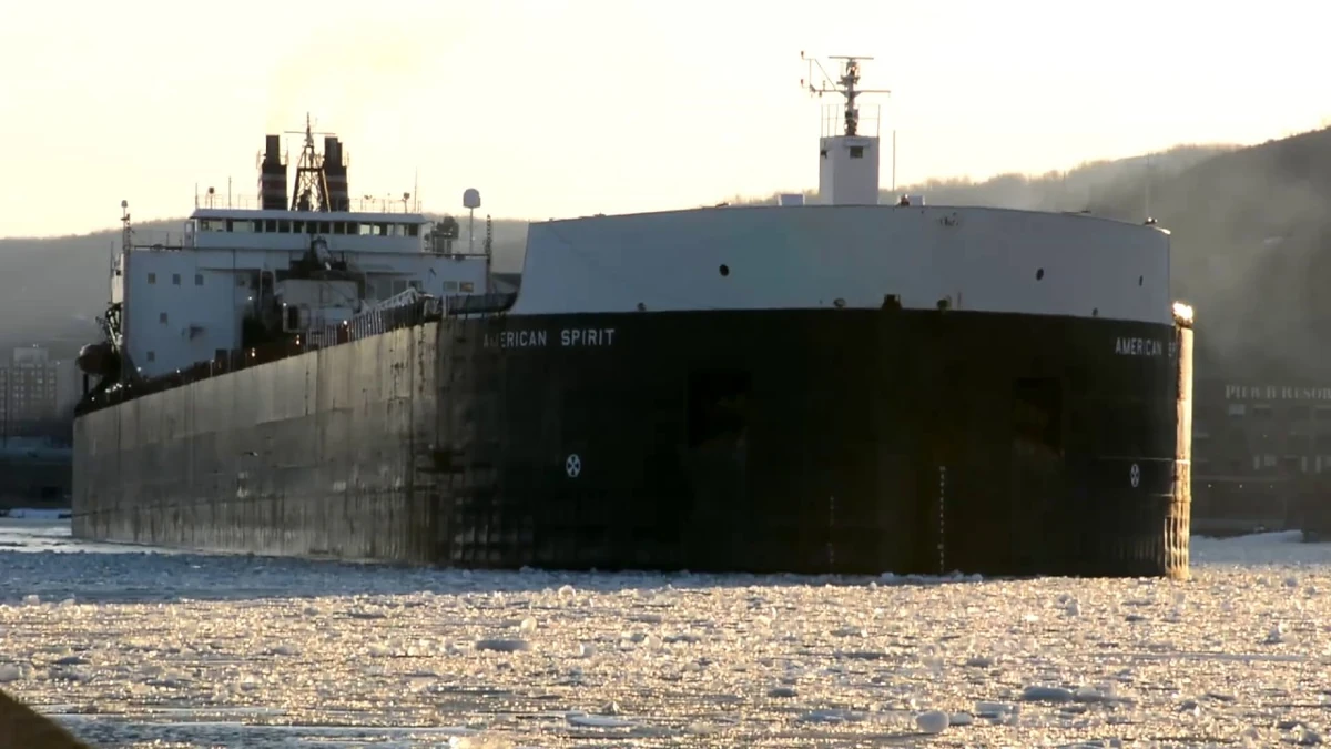 AMERICAN SPIRIT Bound for Silver Bay | Duluth Ships and Places Wiki ...