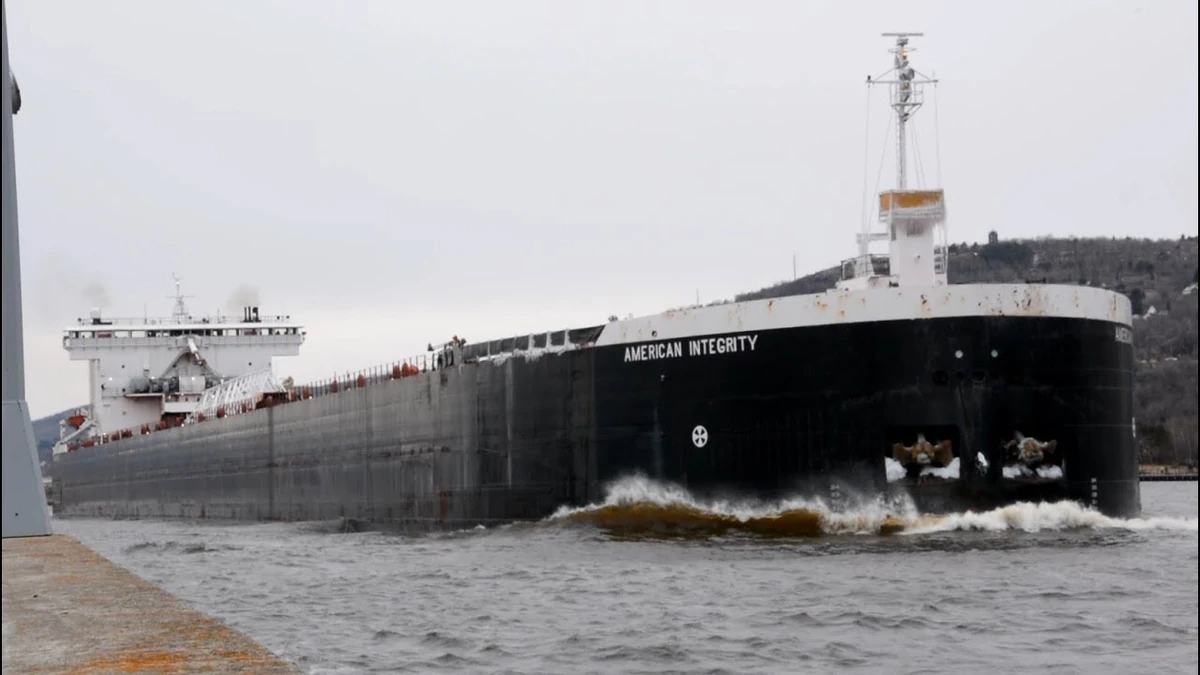 AMERICAN INTEGRITY Lake Wind Rising | Duluth Ships and Places Wiki | Fandom