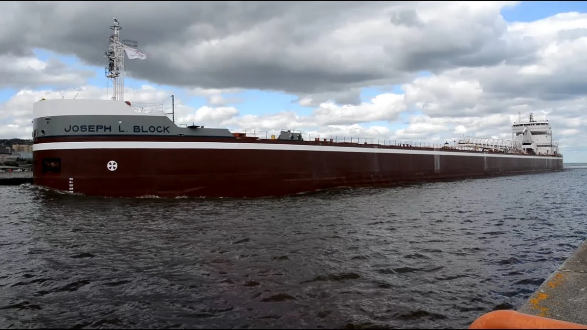 JOSEPH L BLOCK and the Bagpipe Serenade | Duluth Ships and Places Wiki ...