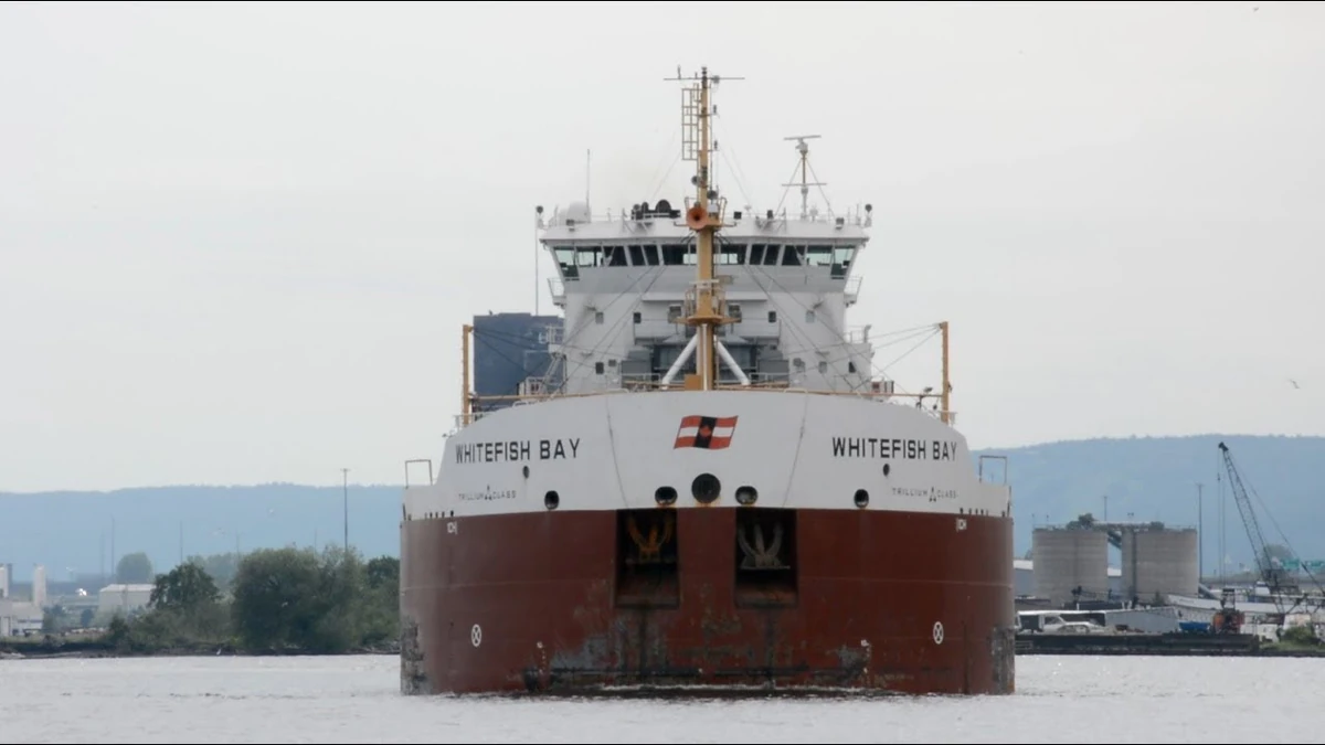 WHITEFISH BAY Departs Duluth | Duluth Ships and Places Wiki | Fandom