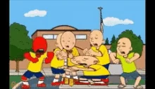 Goanimate Caillou’s 8th ring of hell | Dumb Heroes Tower Wiki | Fandom