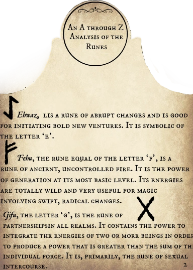 Advanced Rune Translation/Page Two | Dumbledore's Army Role-Play Wiki ...