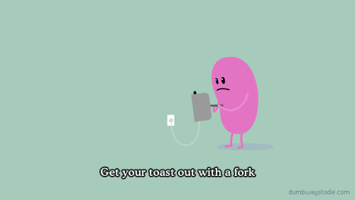 Get your toast out with a fork | Dumb Ways to Die Wiki | Fandom