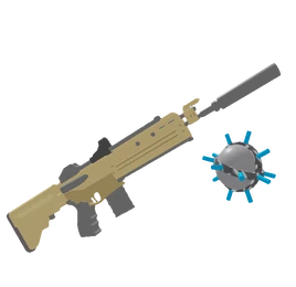 Rifle/Bolter | Dummies vs Noobs Wiki | Fandom