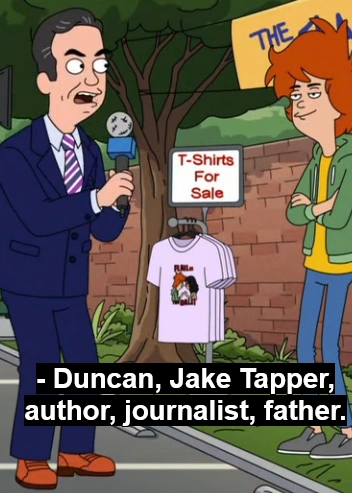 Jake Tapper | Duncanville Wiki | Fandom