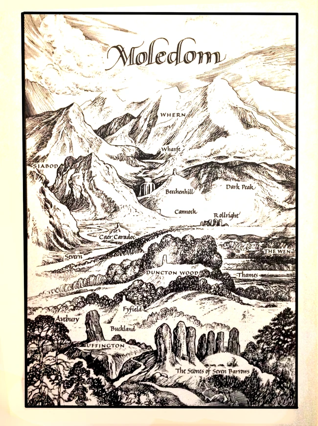 Map | Duncton Wood Wiki | Fandom