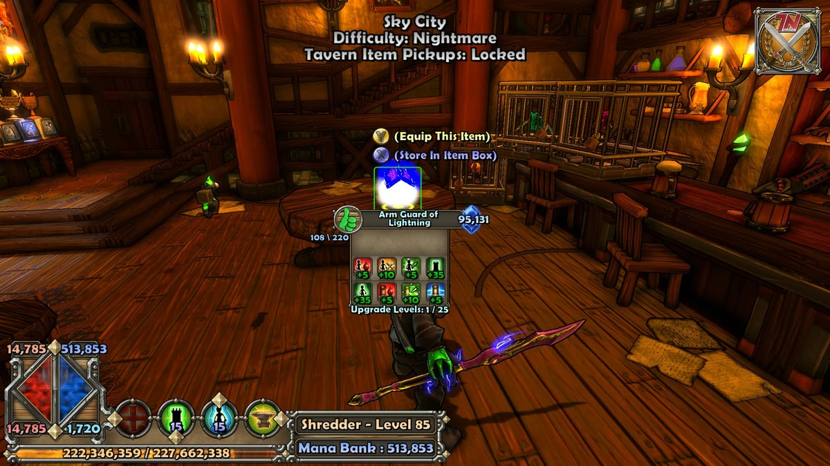 Arm Guard of Lightning | Dungeon Defenders Wiki | Fandom