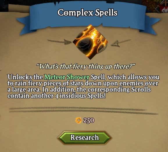 Complex Spells Research | Dungeon 3 Wiki | Fandom