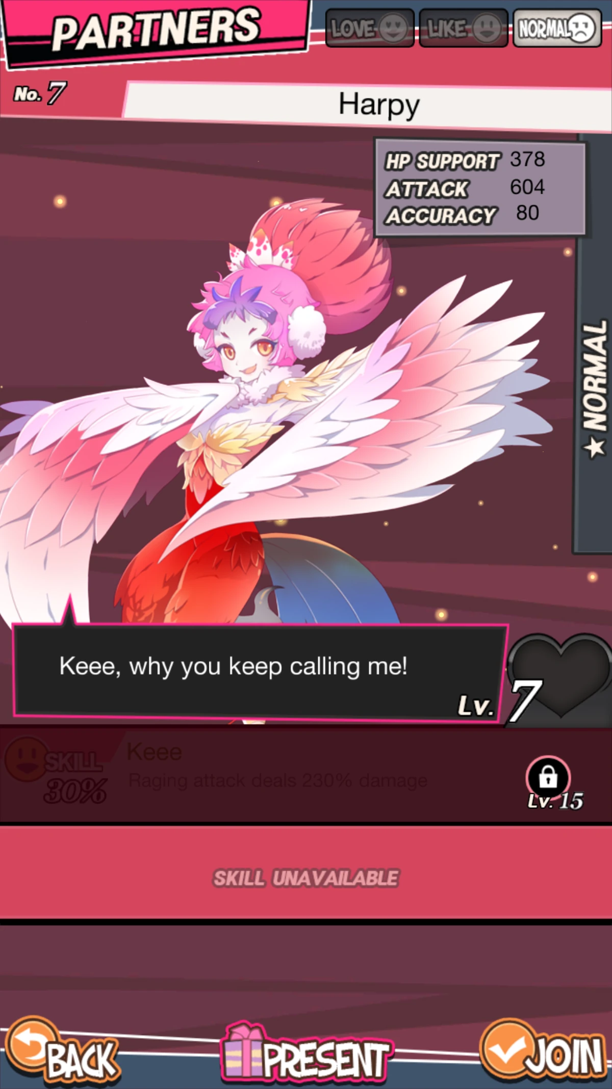 Harpy/Harpy+ | Dungeon and Girls Mobile Game Wiki | Fandom