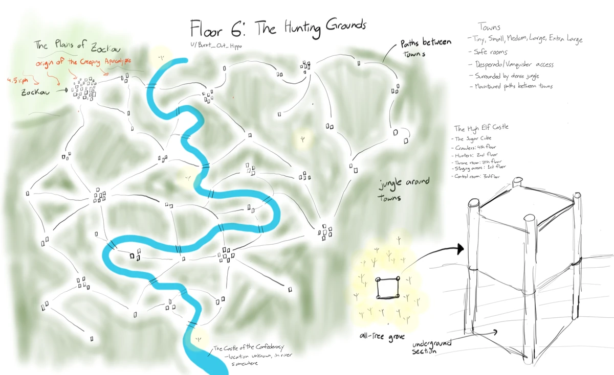 The Hunting Grounds (Sixth Floor) | Dungeon Crawler Carl Wiki | Fandom