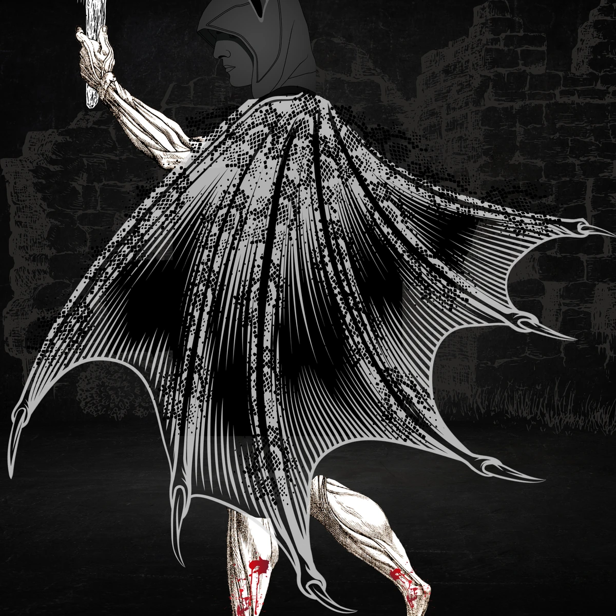 Enchanted Nightgaunt Cloak of Stoutness | Dungeon Crawler Carl Wiki ...