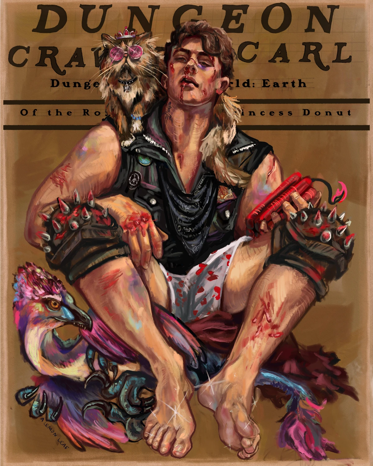 Carl Fan Art | Dungeon Crawler Carl Wiki | Fandom