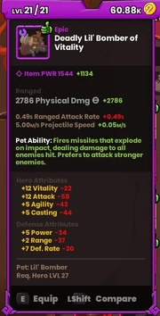 Lil' Bomber | Dungeon Defenders Awakened Wiki | Fandom