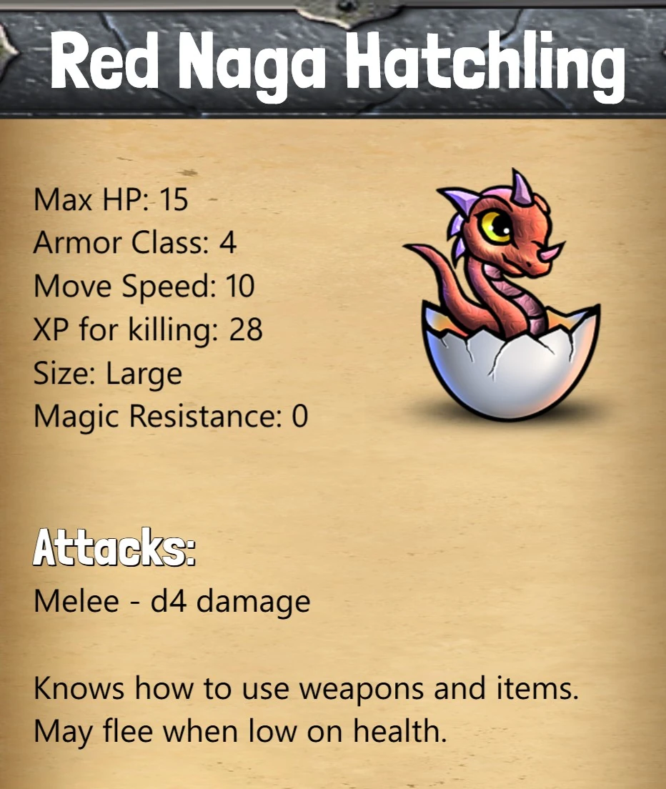Red Naga Hatchling | Dungeon of Slyn Wiki | Fandom