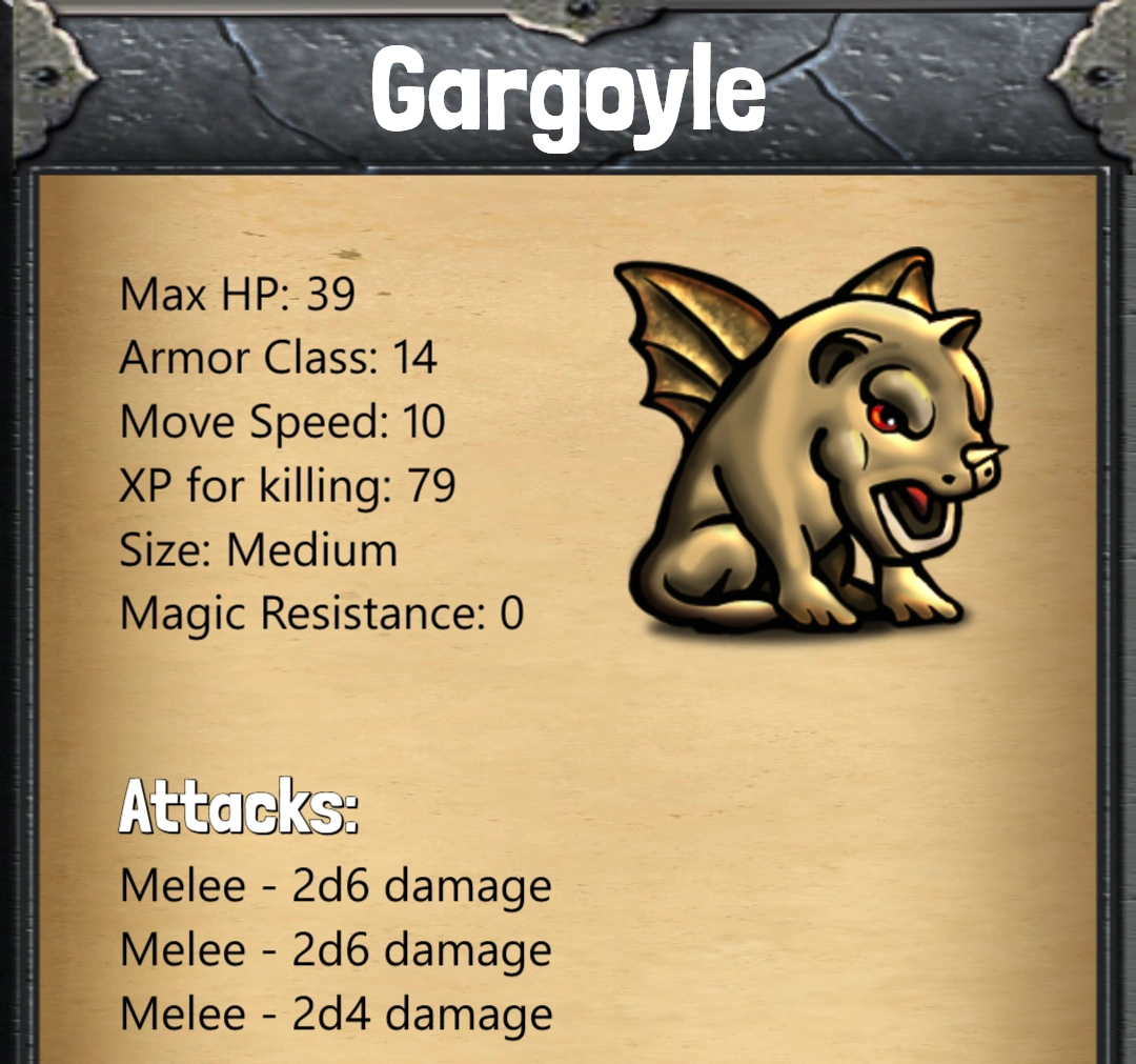 Gargoyle | Dungeon of Slyn Wiki | Fandom