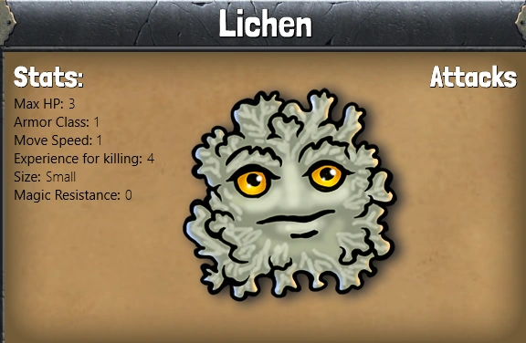 Lichen | Dungeon of Slyn Wiki | Fandom
