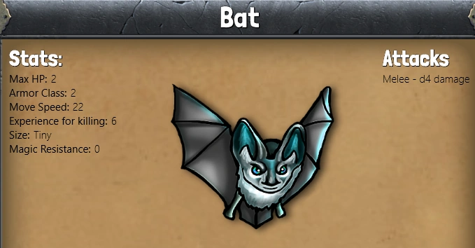 Bat | Dungeon of Slyn Wiki | Fandom