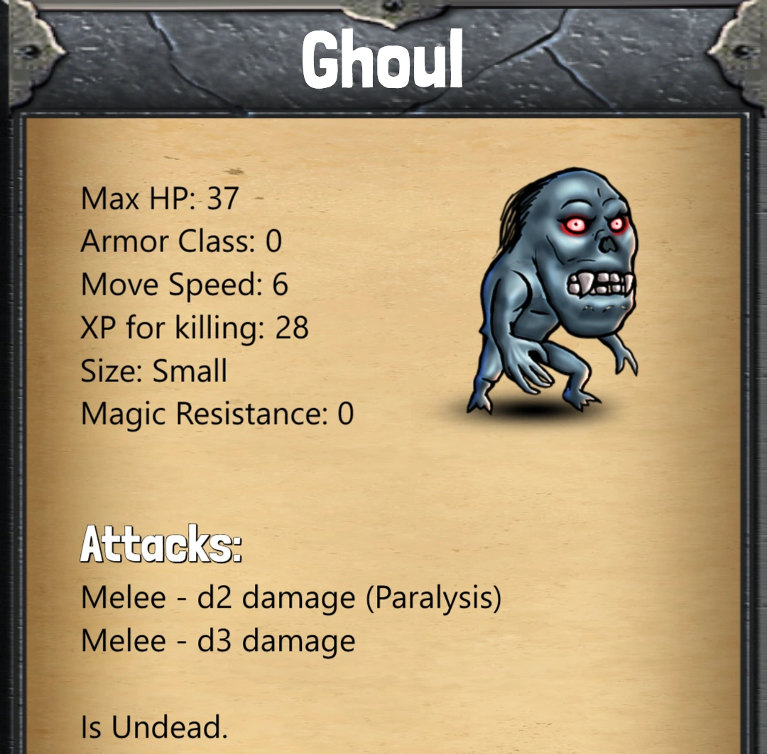 Ghoul | Dungeon of Slyn Wiki | Fandom