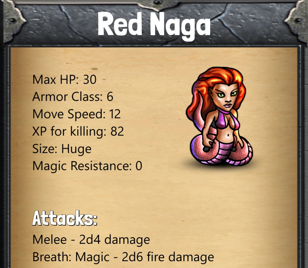 Red Naga | Dungeon of Slyn Wiki | Fandom