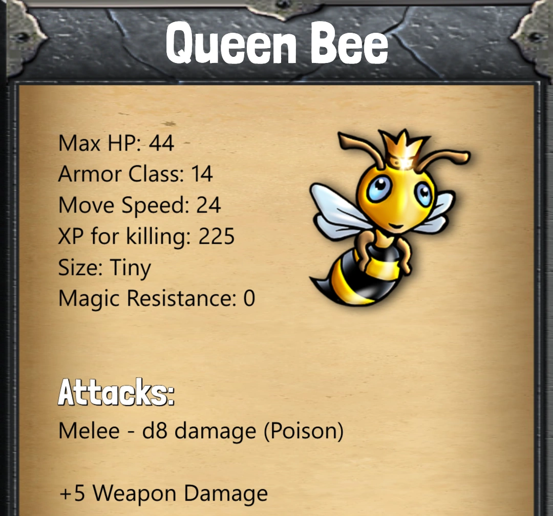 Queen Bee | Dungeon of Slyn Wiki | Fandom