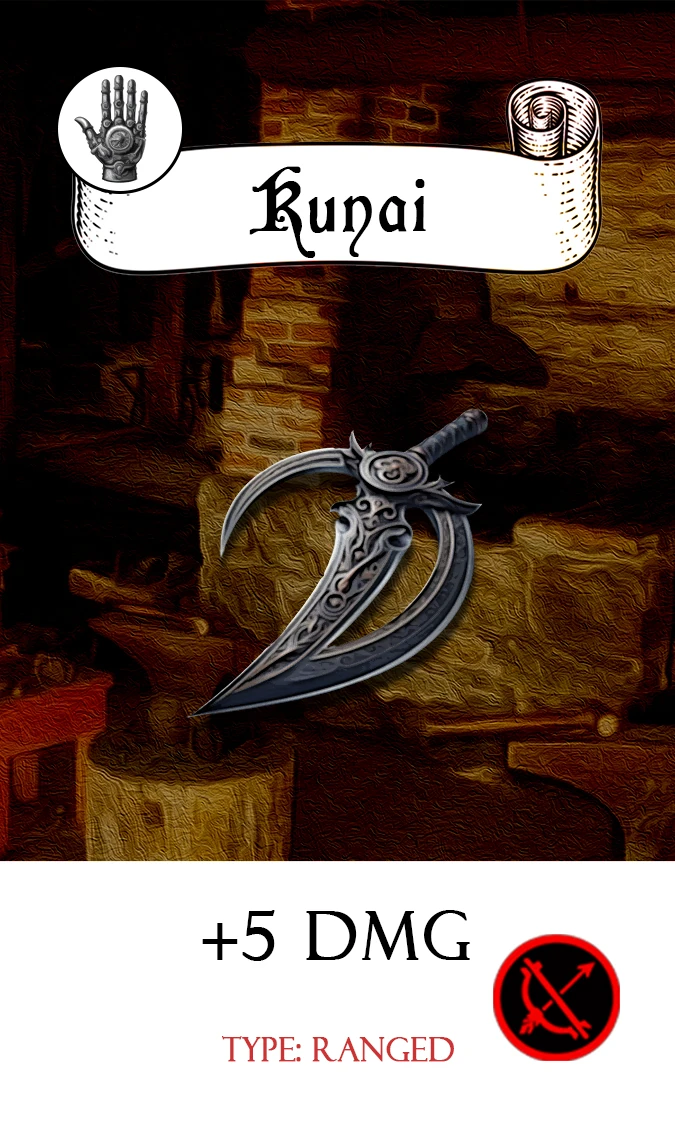 Kunai | Dungeon Path Wiki | Fandom