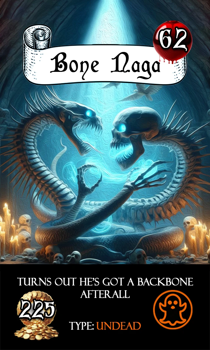 Bone Naga | Dungeon Path Wiki | Fandom