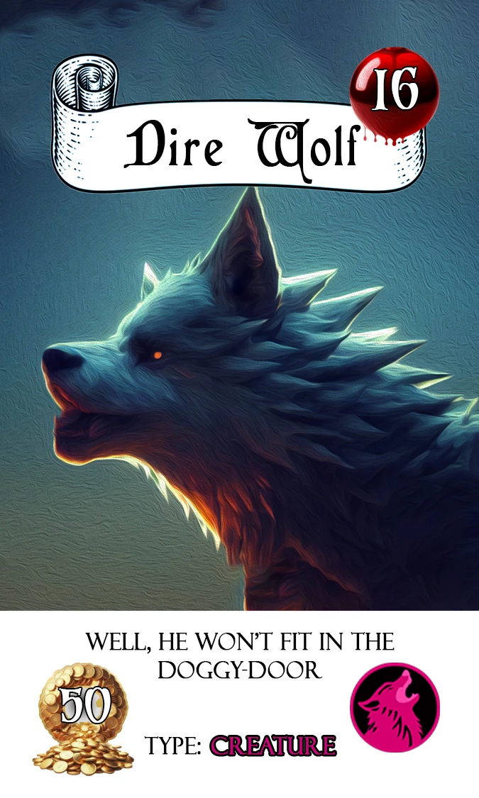 Dire Wolf | Dungeon Path Wiki | Fandom