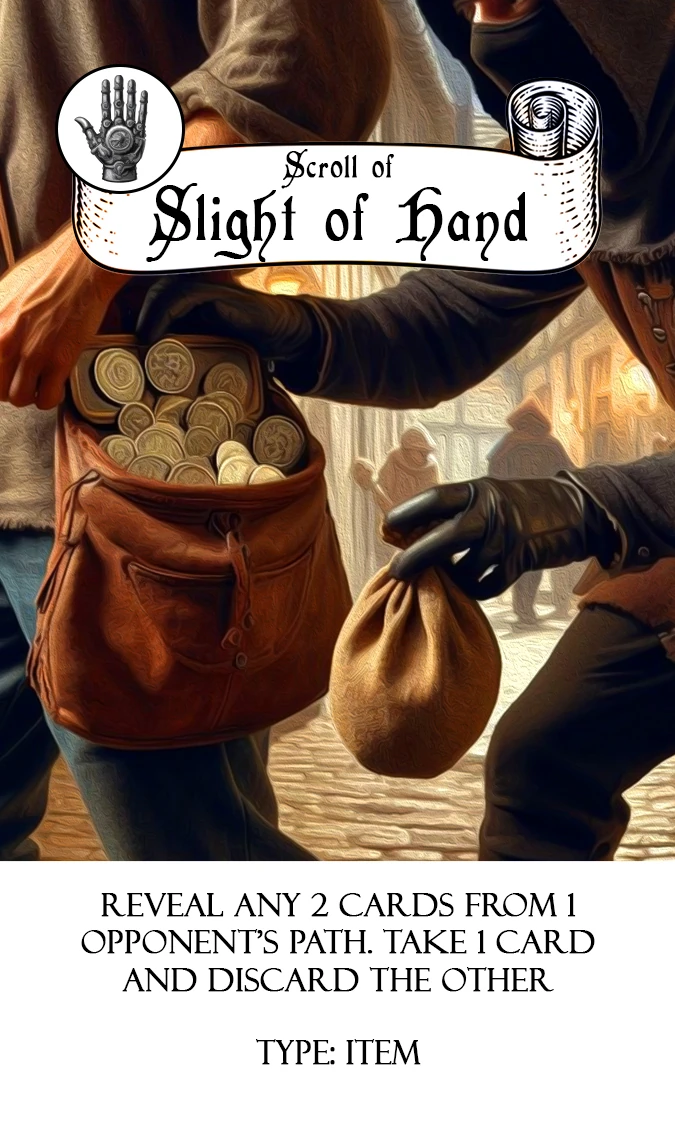 Scroll of Slight of Hand | Dungeon Path Wiki | Fandom