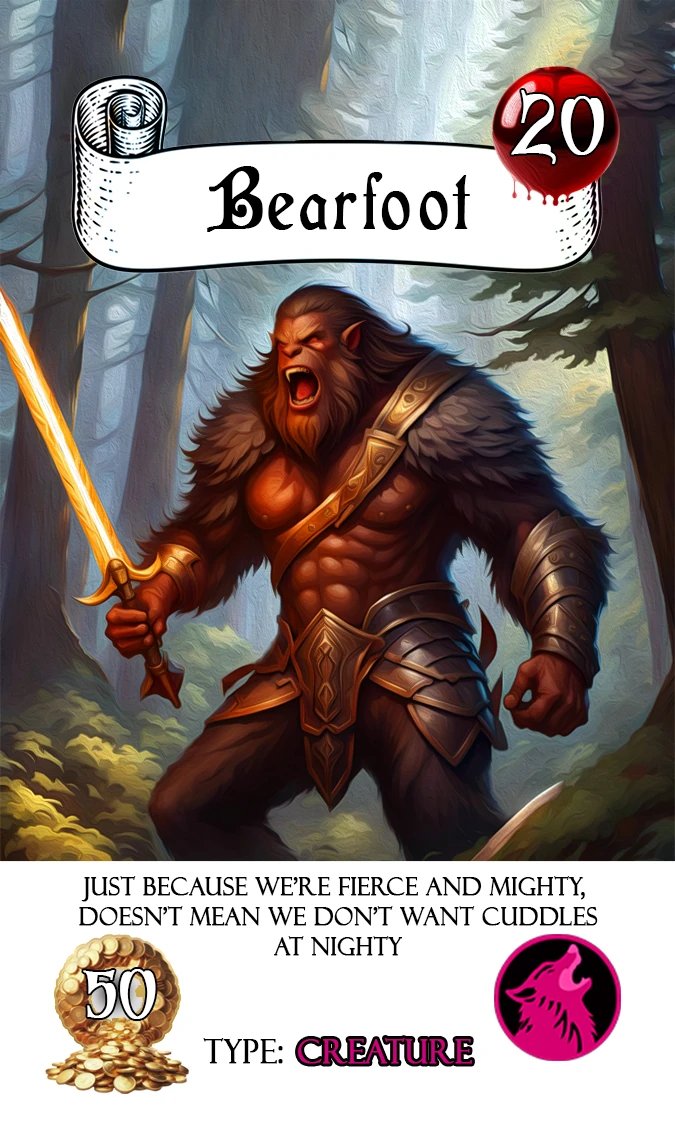 Bearfoot | Dungeon Path Wiki | Fandom