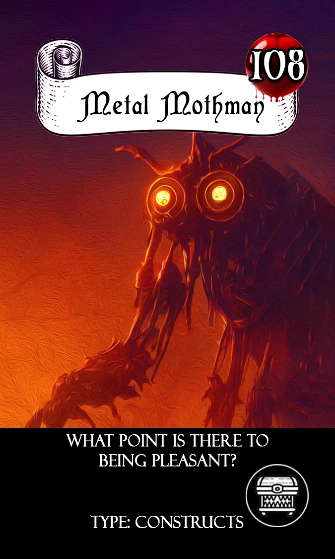 Metal Mothman | Dungeon Path Wiki | Fandom