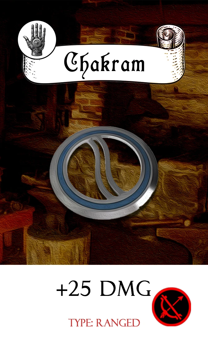 Chakram | Dungeon Path Wiki | Fandom