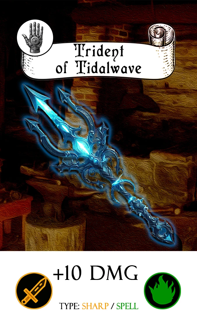Trident of Tidalwave | Dungeon Path Wiki | Fandom