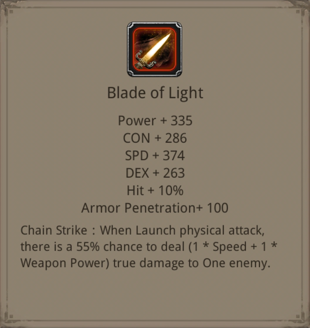 Blade of Light | Dungeon Survivor II Wiki | Fandom