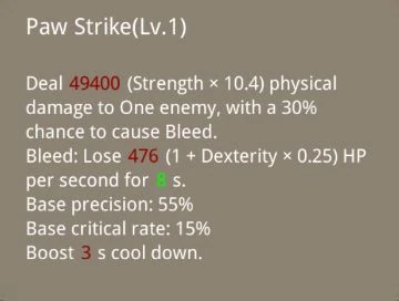 Paw Strike Sis M3 ET | Dungeon Survivor II Wiki | Fandom