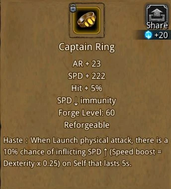 Captain Ring | Dungeon Survivor II Wiki | Fandom