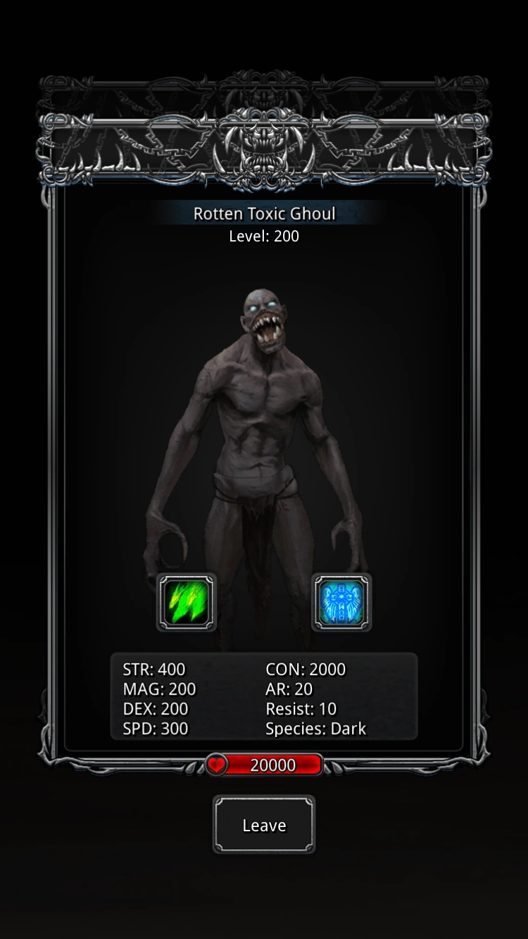 Rotting Toxic Ghoul | Dungeon Survivor II Wiki | Fandom