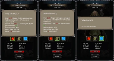 Alchemist Gilbert | Dungeon Survivor II Wiki | Fandom