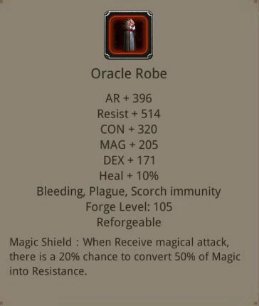 Oracle Robe | Dungeon Survivor II Wiki | Fandom