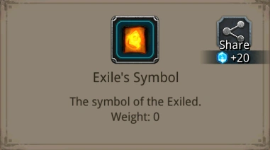 Exile's Symbol | Dungeon Survivor II Wiki | Fandom