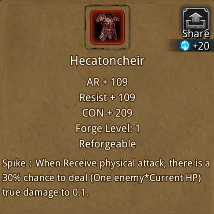 Hecatoncheir | Dungeon Survivor II Wiki | Fandom