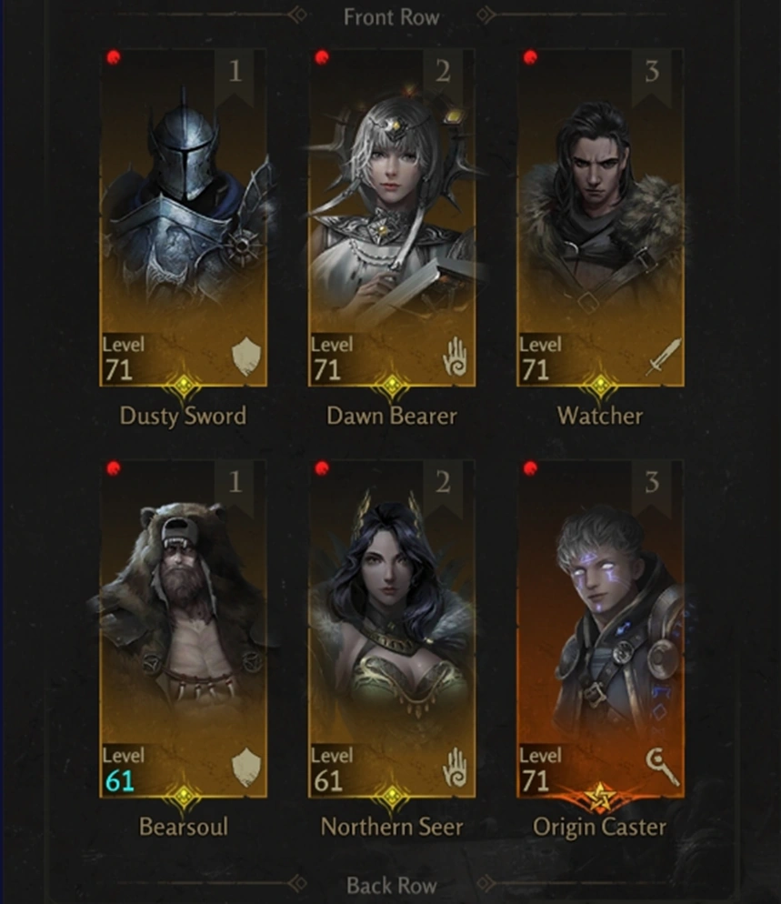 Formations | Dungeon SurvivorⅢ:Dark Genesis Wiki | Fandom