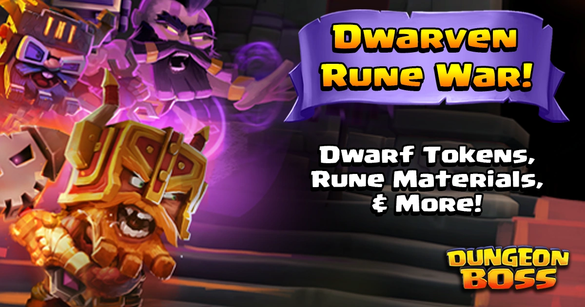 Dwarven Rune War | Dungeon Boss Wiki | Fandom
