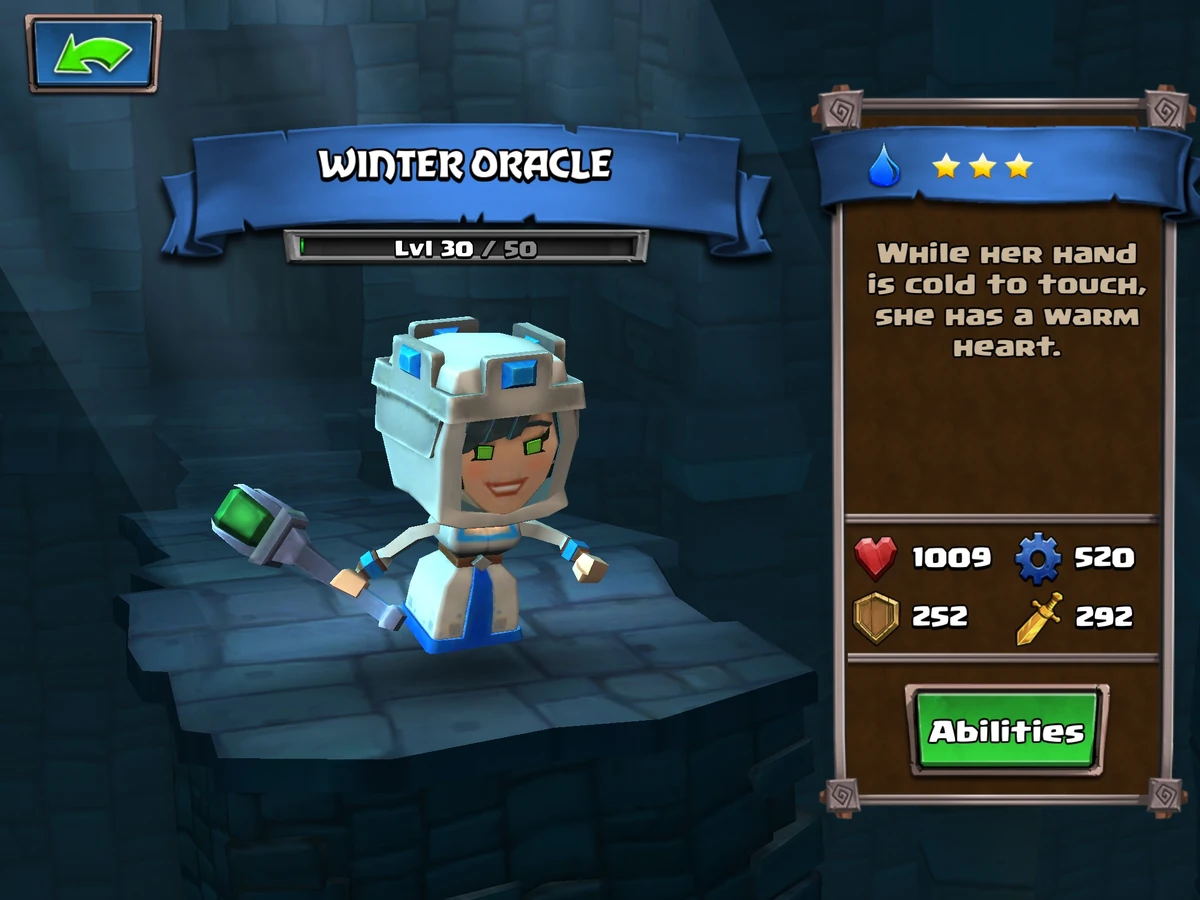 Winter Oracle | Dungeon Boss Wiki | Fandom